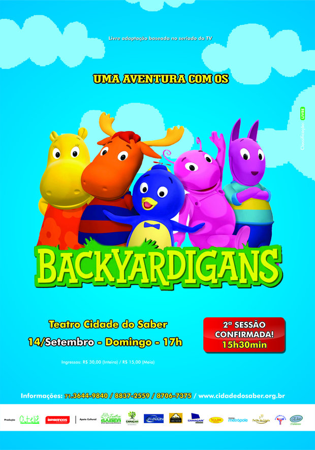 “Uma Aventura com os Backyardigans” entra em cartaz no TCS | Nossa ...